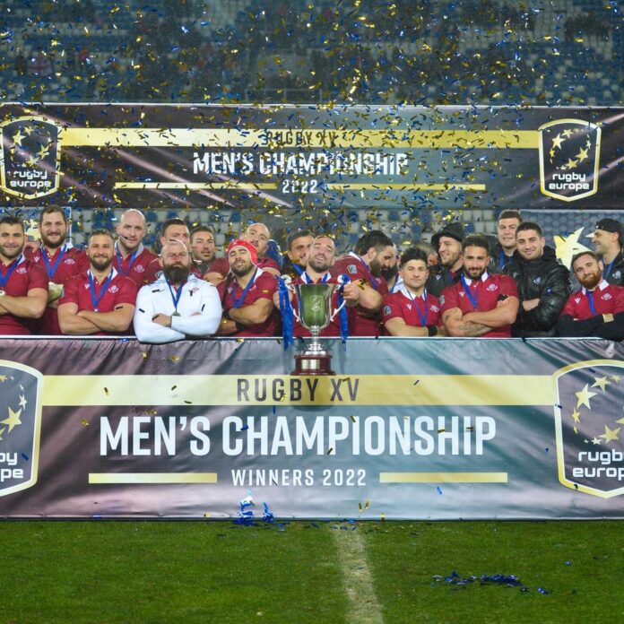Georgia wins Rugby Europe championship by defeating Spain
